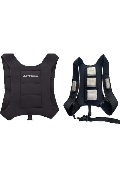 Apnea Sırt Ağırlık Yeleği Kurşunlu