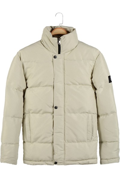 Yuka Kışa Özel! Bej Kalın Erkek Şişme Mont Yuka Kışa Özel! Bej Kalın Erkek Şişme Mont