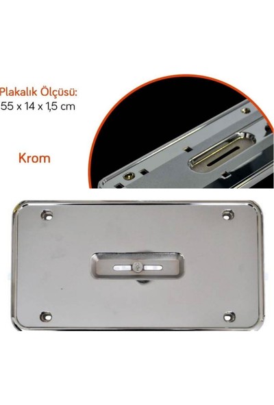 Yavaş Oto Hummer Plakalık 2 Adet Set