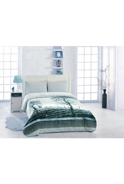 Özdilek Çift Kişilik Battaniye Wood Gri