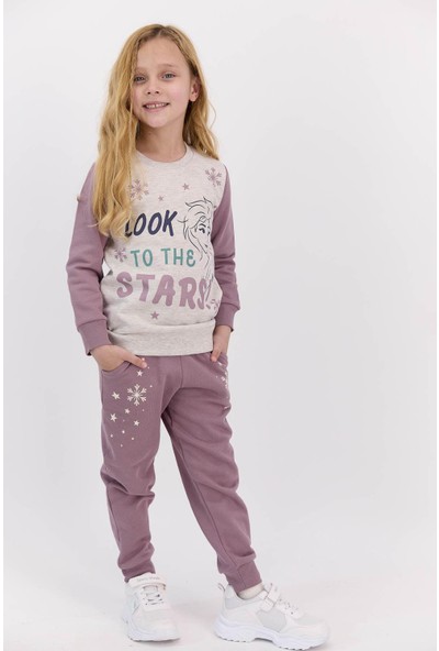 Frozen Kız Çocuk Eşofman Takımı D4609-3 22K
