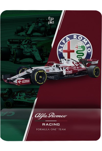 Flipped Alfa Romeo Kare Bilek Destekli Mousepad Flipped Alfa Romeo Kare Bilek Destekli Mousepad