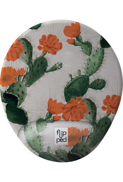 Flipped T Kaktüs Bilek Destekli Mousepad