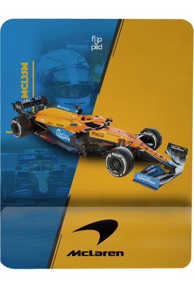 Flipped Mclaren Kare Bilek Destekli Mousepad Flipped Mclaren Kare Bilek Destekli Mousepad