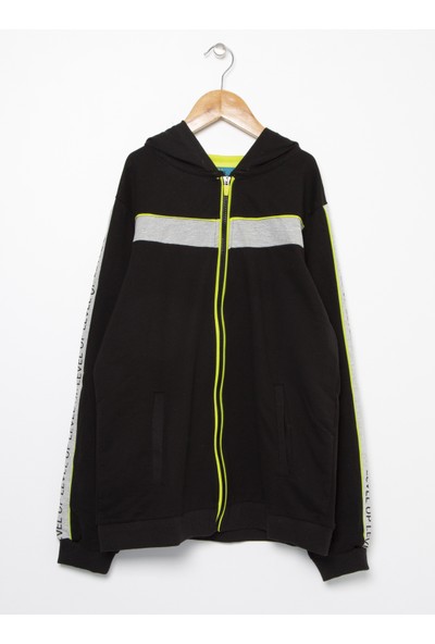 Funky Rocks Baskılı Siyah Erkek Çocuk Sweatmont Funky Rocks Baskılı Siyah Erkek Çocuk Sweatmont