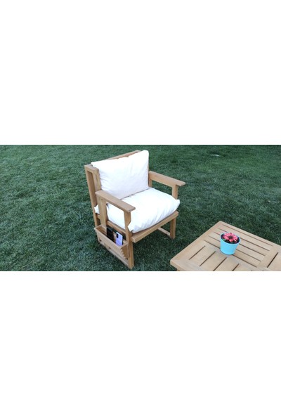 Sevenstyles Edessa Tekli Ahşap Balkon Bahçe Koltuğu Sevenstyles Edessa Tekli Ahşap Balkon Bahçe Koltuğu