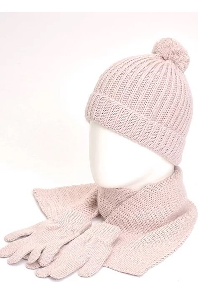 Hgmon Çocuk Atkı Bere Eldiven Takım Hgmon Çocuk Atkı Bere Eldiven Takım