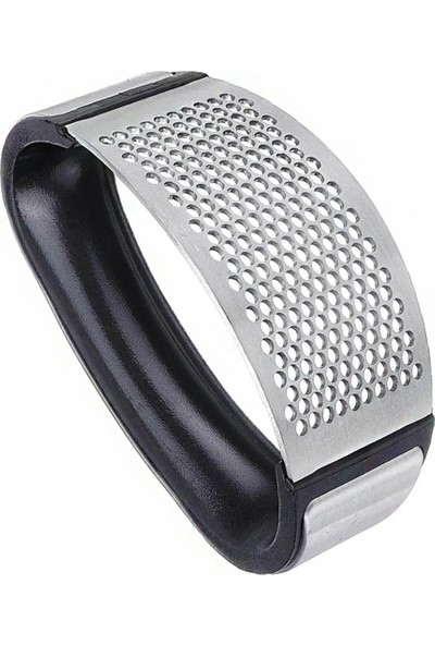 Kitchen Beauty Lüx Tutma Kollu Sarımsak Ezici Paslanmaz Çelik Doğrama Aleti