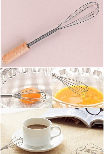 Kitchen Beauty Bambu Saplı Mini Çırpıcı Çay Kahve Yumurta Karıştırıcı Mikser Kitchen Beauty Bambu Saplı Mini Çırpıcı Çay Kahve Yumurta Karıştırıcı Mikser