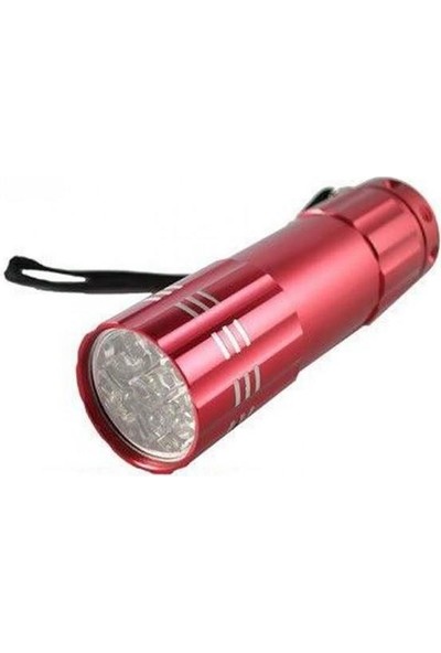 Evdeki Çarşı 9 Ledli Pilli El Feneri Kamp Dağcı Lamba Fener