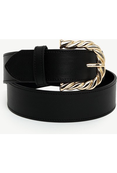 Yargıcı Retro Toka Detaylı Kemer