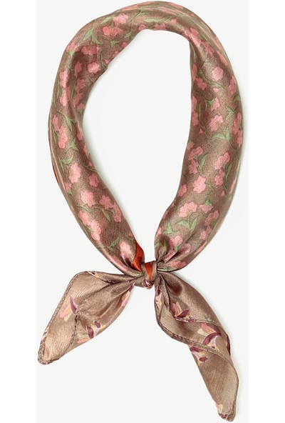 Yargıcı Çiçekli Fular