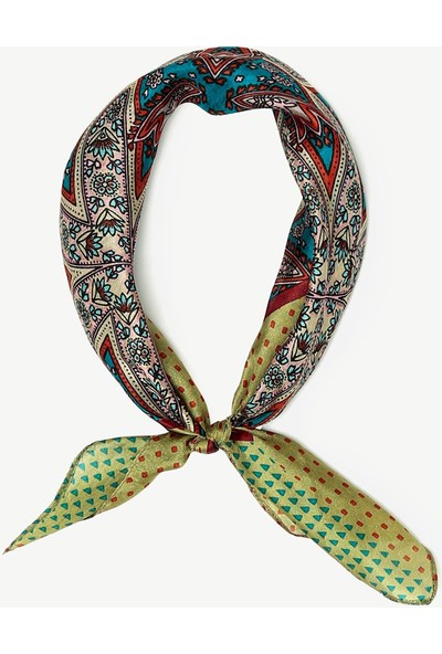 Yargıcı Çiçekli Fular