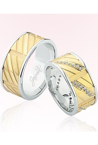 Harem Altın Taşlı Altın Alyans 2605