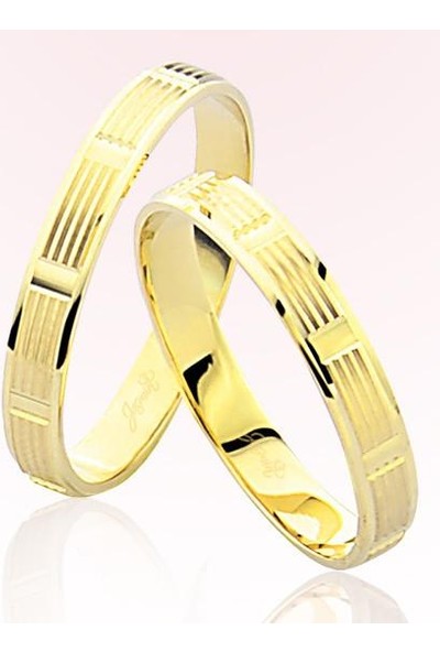 Harem Altın Sarı Altın Alyans 6708