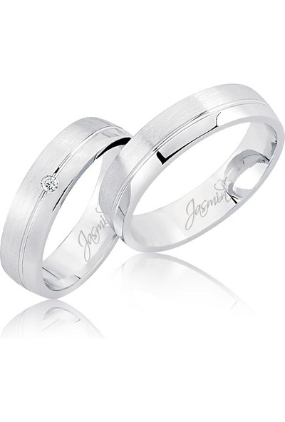 Harem Altın Beyaz Altın Alyans 3301-2 Harem Altın Beyaz Altın Alyans 3301-2