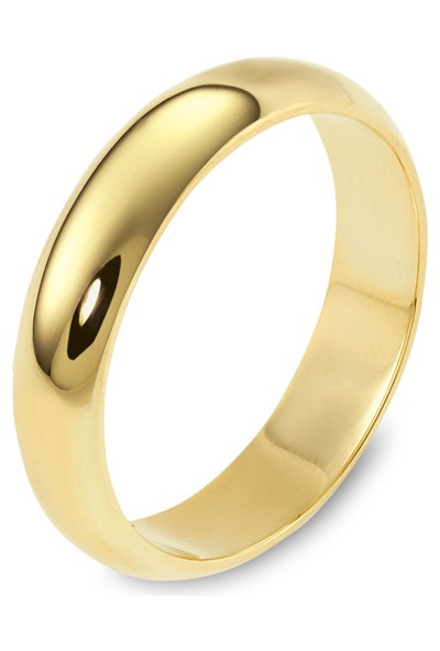 Harem Altın 5 mm Klasik Bombeli Alyans Kla4