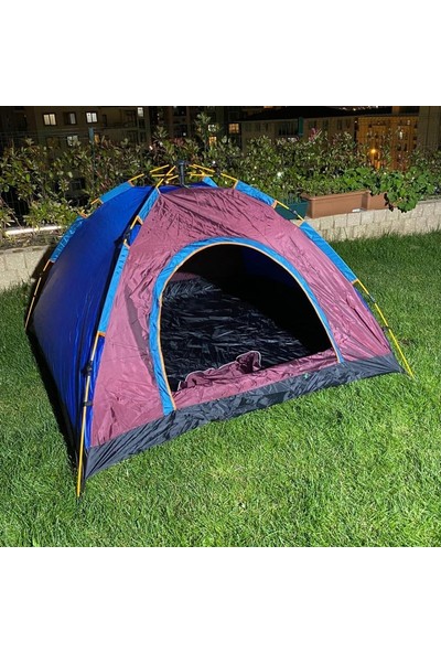 Mbois Otomatik Kurulumlu Kamp Çadırı 4-5 Kişilik (200x200) Mbois Otomatik Kurulumlu Kamp Çadırı 4-5 Kişilik (200x200)