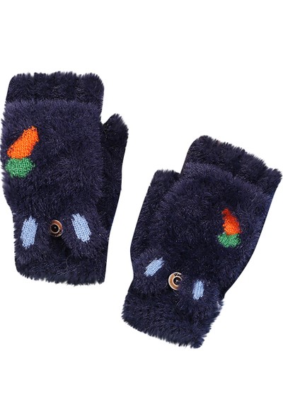 Pasifix Erkek Çocuk Peluş Örgü Eldiven (Yurt Dışından)