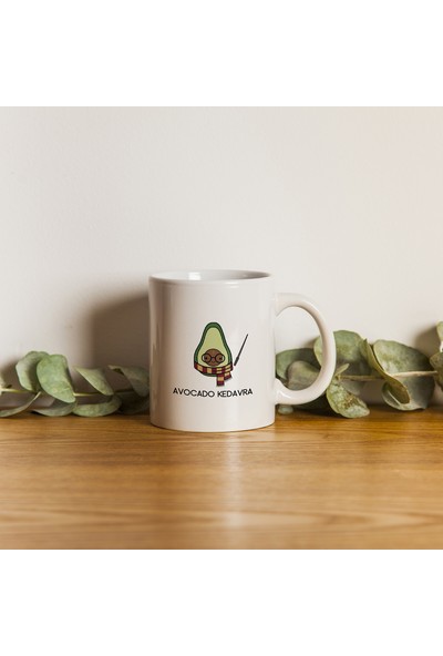 Kumsal Butik Avacado Kedavra Baskılı Kupa Bardak