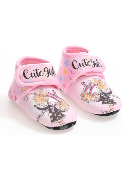 Gezer Kışlık Kız Çocuk Panduf Ayakkabı