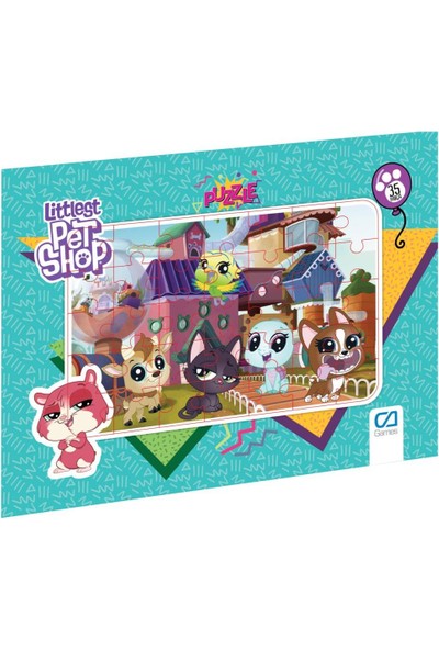 Ca Games Littlest Pet Shop 35 Parça Frame Puzzle CA.5019 Ca Games Littlest Pet Shop 35 Parça Frame Puzzle CA.5019
