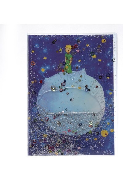 Vuki A5 Boy Simli ve Sulu Kapaklı Defter (Prens)