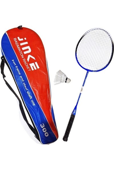 Özbek Jinke Badminton Seti Çantalı 2 Raket + 1 Top
