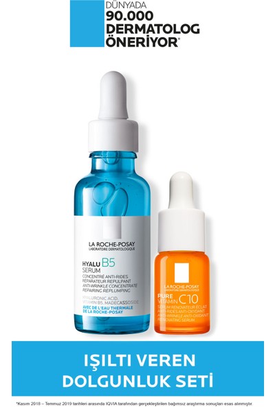 La Roche-Posay Hyalu B5 Işıltı Veren Dolgunluk Seti La Roche-Posay Hyalu B5 Işıltı Veren Dolgunluk Seti