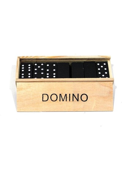 Evdeki Çarşı Ahşap Kutulu Domino Evdeki Çarşı Ahşap Kutulu Domino