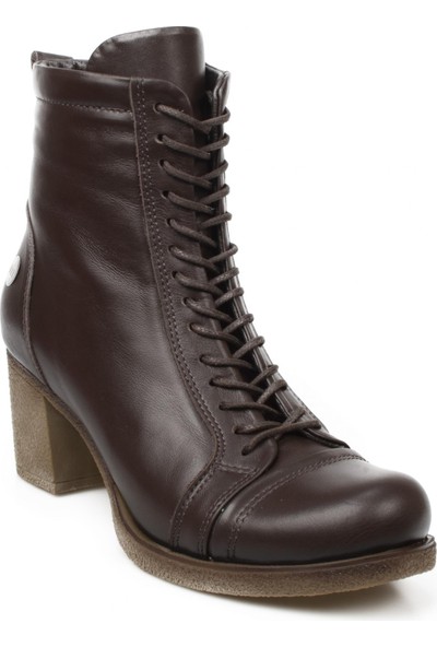 Mammamia 1685 Z Casual Günlük Deri Kadın Bot
