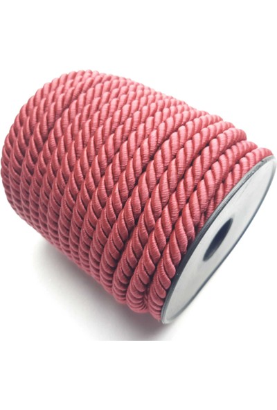 Be Beauty Kırmızı 8 mm Kalın Kordon Ip 5 mt Si