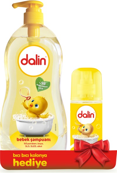 Dalin 700 ml Şampuan + 100ML Bıcı Bıcı Kolonya