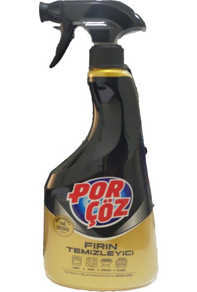 Porçöz Fırın Temizleyici Sprey 750 ml