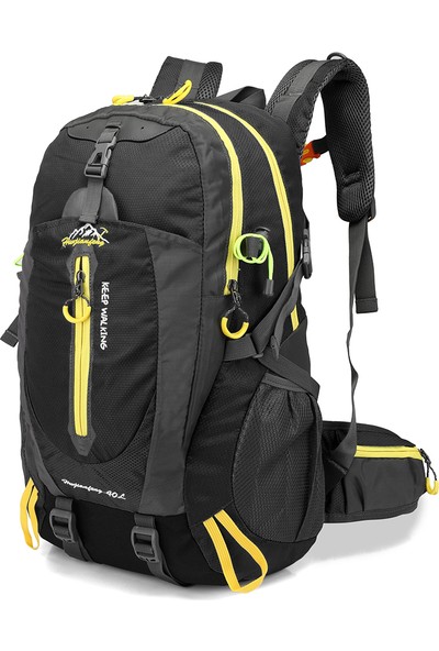 Hwjianfeng 40L Suya Dayanıklı Seyahat Sırt Çantası Kamp Yürüyüşü (Yurt Dışından)