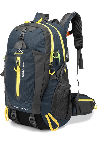 Hwjianfeng 40L Suya Dayanıklı Seyahat Sırt Çantası Kamp Yürüyüşü (Yurt Dışından)