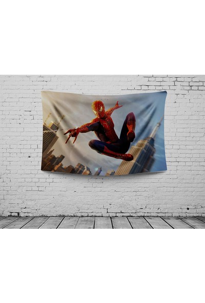 Loryen Kadife Duvar Örtüsü Spiderman