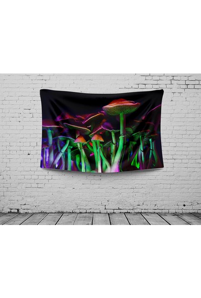 Loryen Kadife Duvar Örtüsü Psychedelic