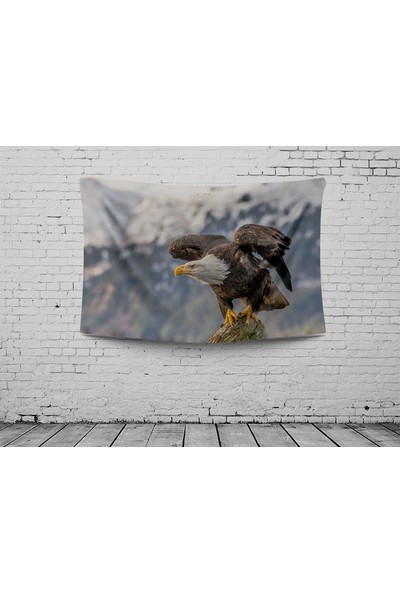 Loryen Kadife Duvar Örtüsü Kartal