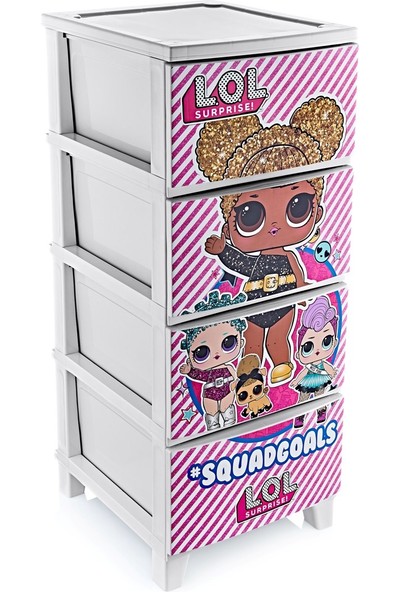 Lol Süpriz Desenli Komodin Squad
