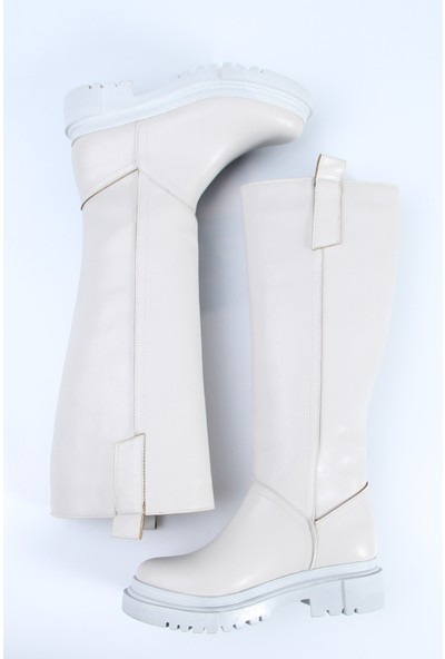 Tripy Kadın Kalın Taban Çizme