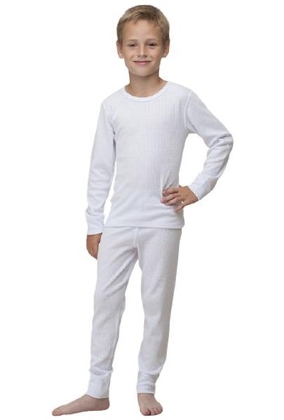 Thermoform Pure Unisex Çocuk Termal Uzun Kol Içlik 40001 - Beyaz Thermoform Pure Unisex Çocuk Termal Uzun Kol Içlik 40001 - Beyaz