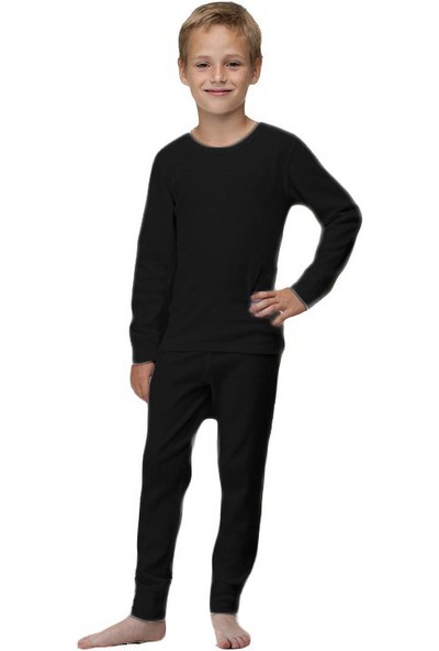 Thermoform Pure Unisex Çocuk Termal Uzun Kol Içlik 40001 - Siyah Thermoform Pure Unisex Çocuk Termal Uzun Kol Içlik 40001 - Siyah