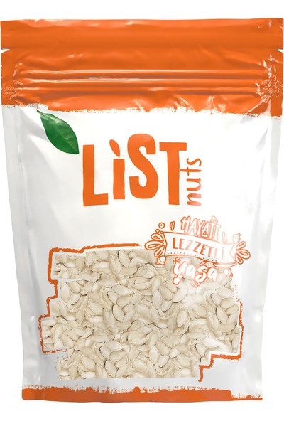 List Nuts Kavrulmuş Kabak Çekirdeği 1 kg List Nuts Kavrulmuş Kabak Çekirdeği 1 kg