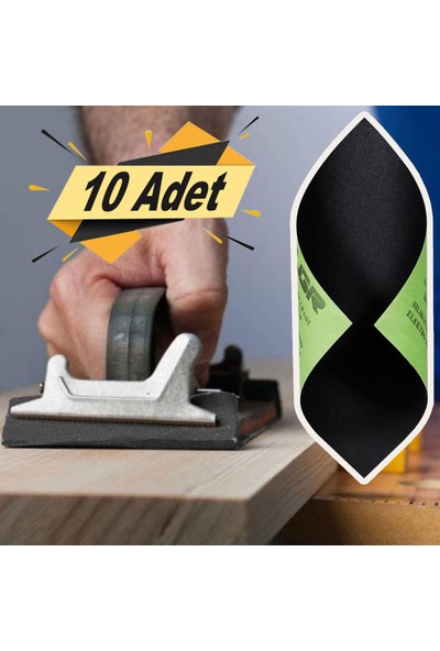 BADEM10 Su Zımparası Yumuşak Kağıt Tabaka Sulu Kuru Zımpara 23X28 cm 180 Kum-10 Adet BADEM10 Su Zımparası Yumuşak Kağıt Tabaka Sulu Kuru Zımpara 23X28 cm 180 Kum-10 Adet