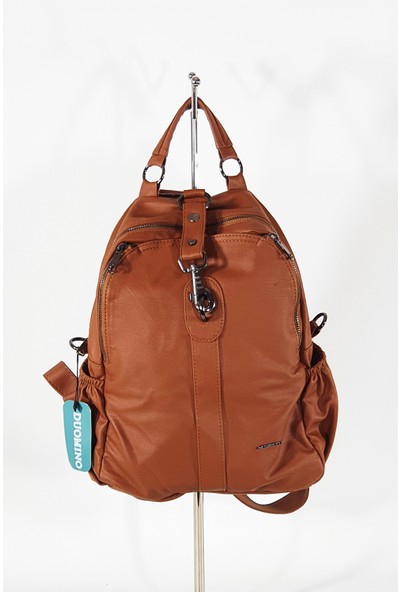 Duomino Sırt Çantası 14 İnç Yıkama Deri Yumuşak Deri Orta Boy Mega Nemo Bags Group