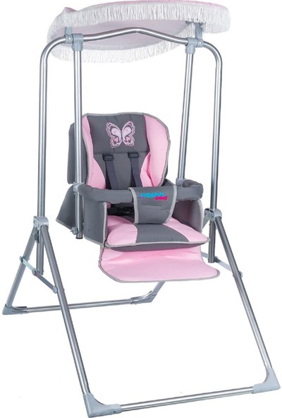 Pasha Baby Tam Yatrlı Lüks Yatabilen Tenteli Ev Tipi Salıncak Pasha Baby Tam Yatrlı Lüks Yatabilen Tenteli Ev Tipi Salıncak