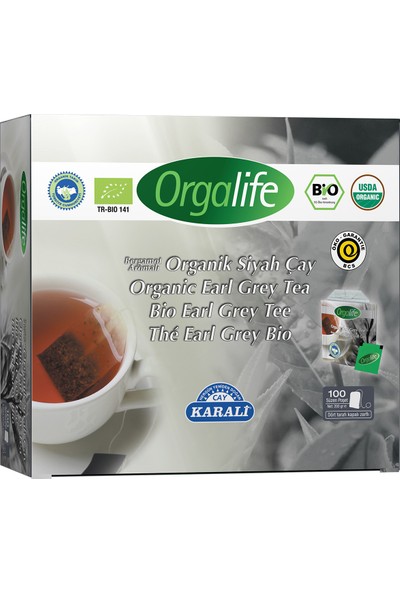 Orgalife Organik Bardak Poşet Earl Grey 100'lü Orgalife Organik Bardak Poşet Earl Grey 100'lü
