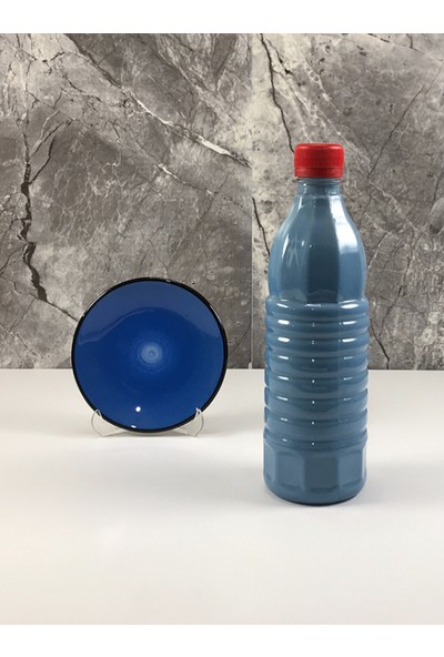 Çini Seramik Boyaları Hazır Çini Seramik Boyası 500 cc Koyu Turkuaz