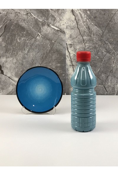 Çini Seramik Boyaları Hazır Çini Seramik Boyası 250 cc Açık Turkuaz Çini Seramik Boyaları Hazır Çini Seramik Boyası 250 cc Açık Turkuaz